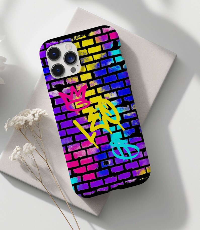 Leo Graffiti Wall Art Magsafe iPhone Case, Zodiac Sign Phone Cover ...