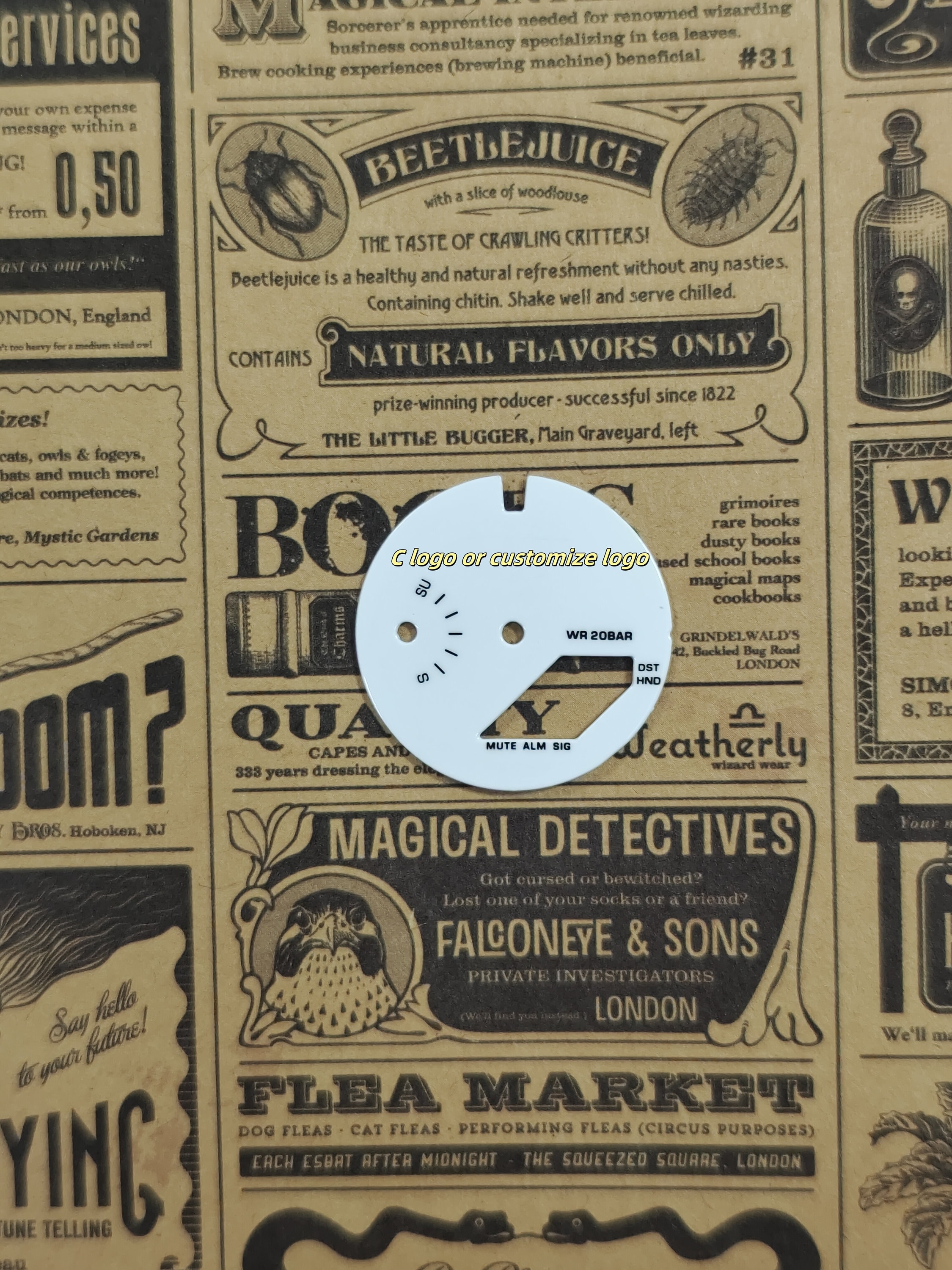 Gmas2100 Dial Face Tiffany Sunflower Waffle Grid Casioak Mod Kits 42mm ...