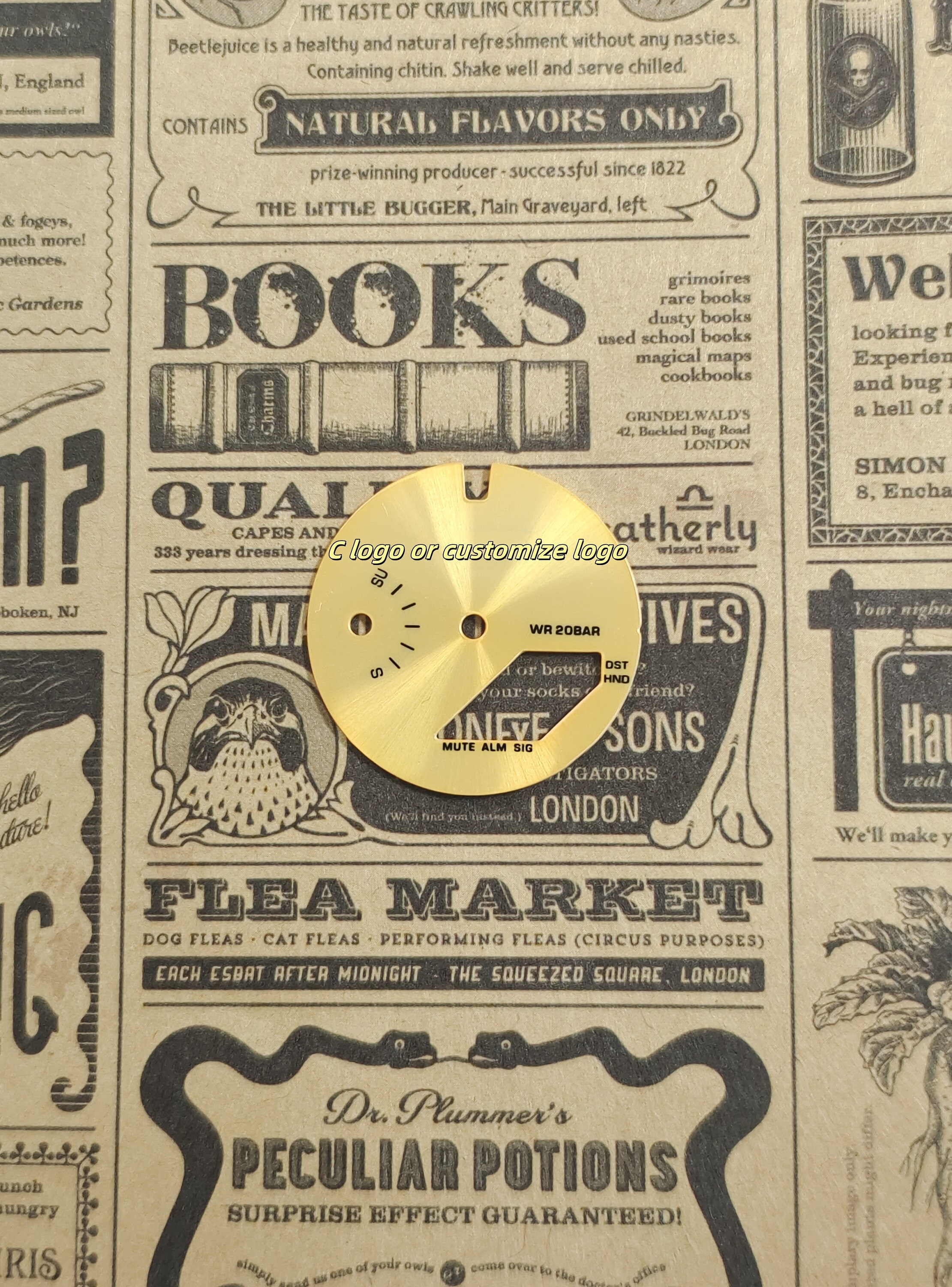 Gmas2100 Dial Face Tiffany Sunflower Waffle Grid Casioak Mod Kits 42mm ...