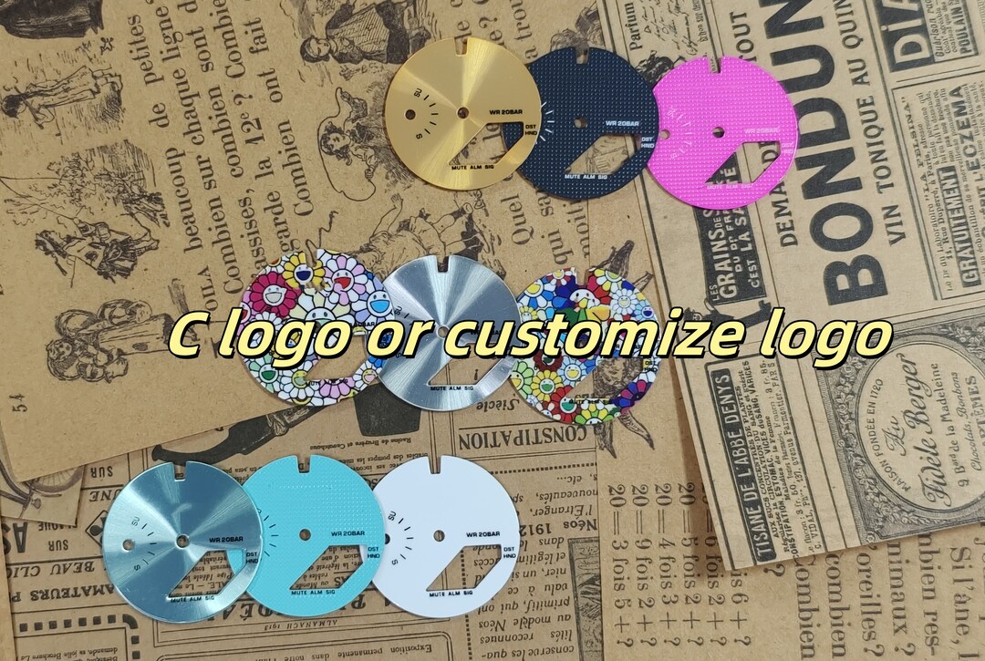 Gmas2100 Dial Face Tiffany Sunflower Waffle Grid Casioak Mod Kits 42mm ...