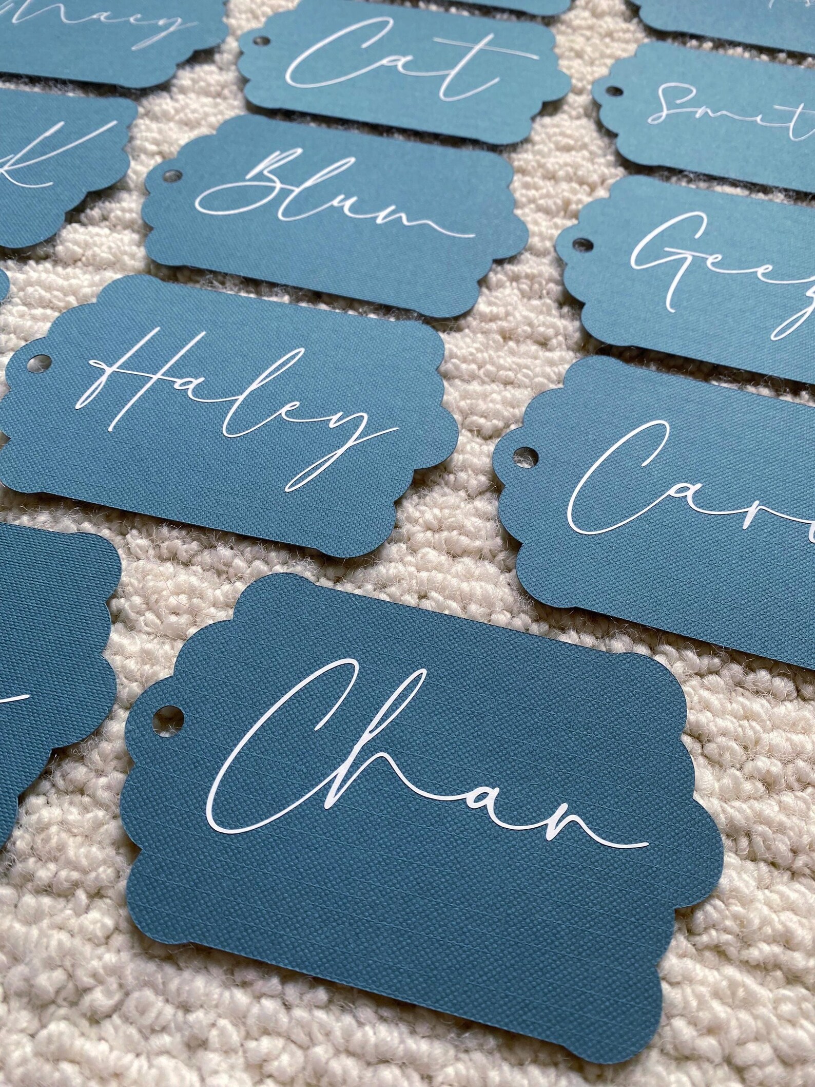 Wedding Name Tags - Personalized Bridesmaids Name Tag, Wedding Guest ...