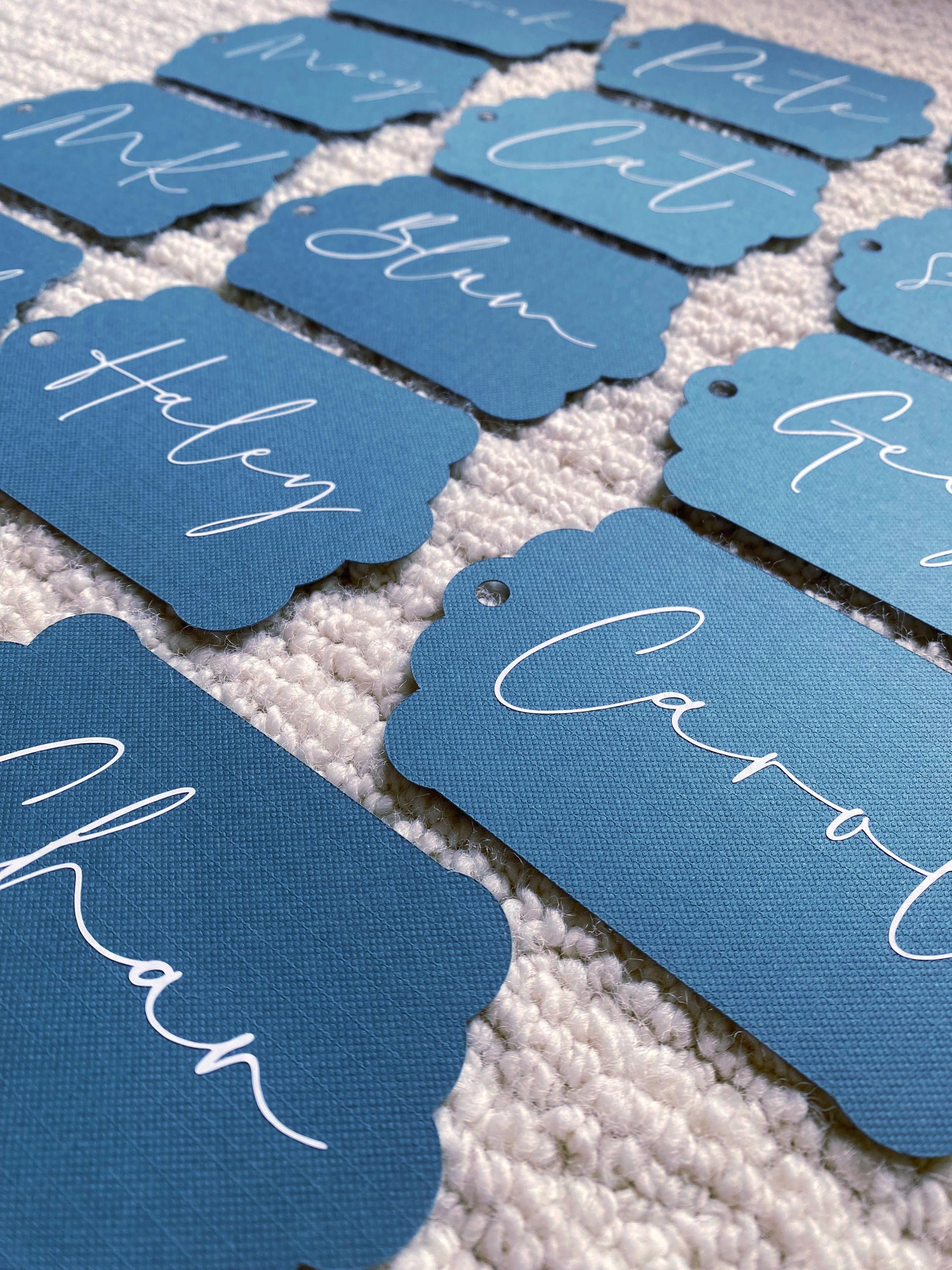 Wedding Name Tags - Personalized Bridesmaids Name Tag, Wedding Guest ...