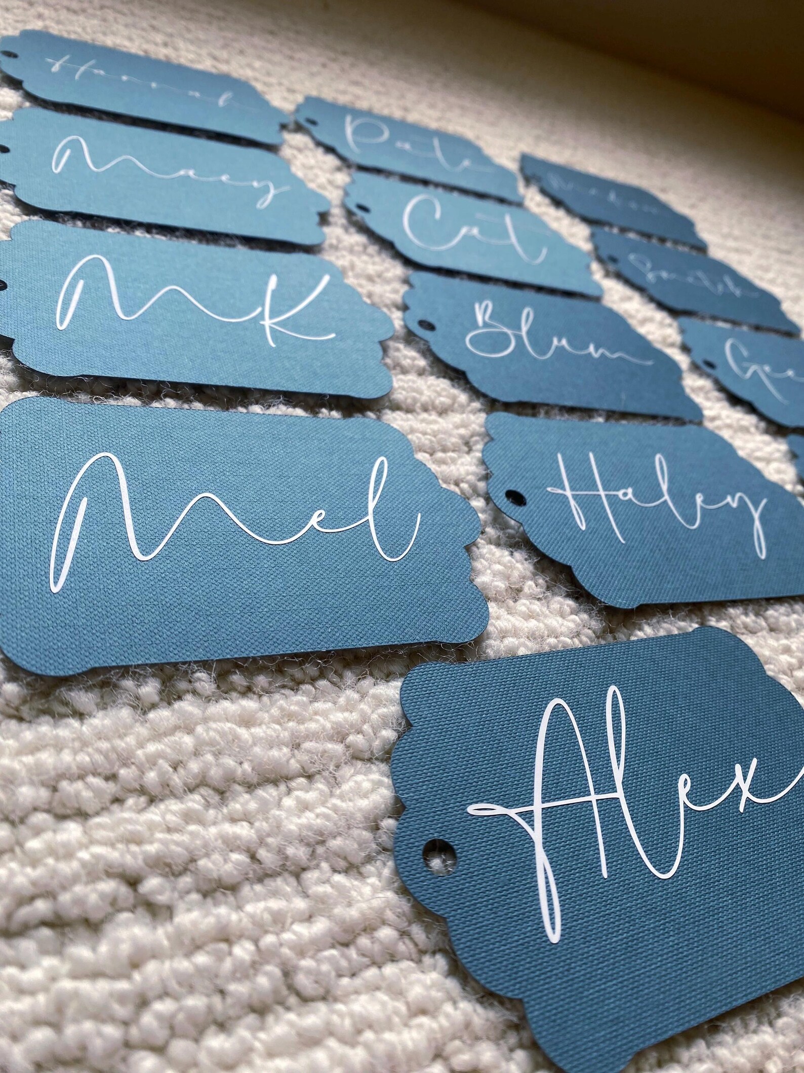 Wedding Name Tags - Personalized Bridesmaids Name Tag, Wedding Guest ...