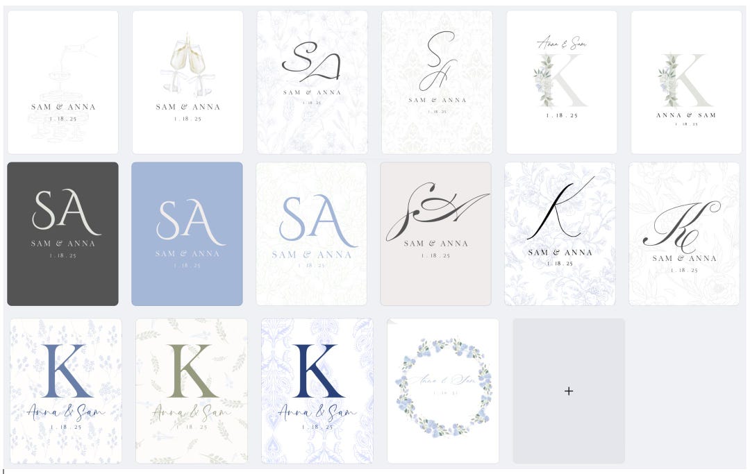 16 Chic Logos With Timeless Backdrop. Soft Color and Pattern ...