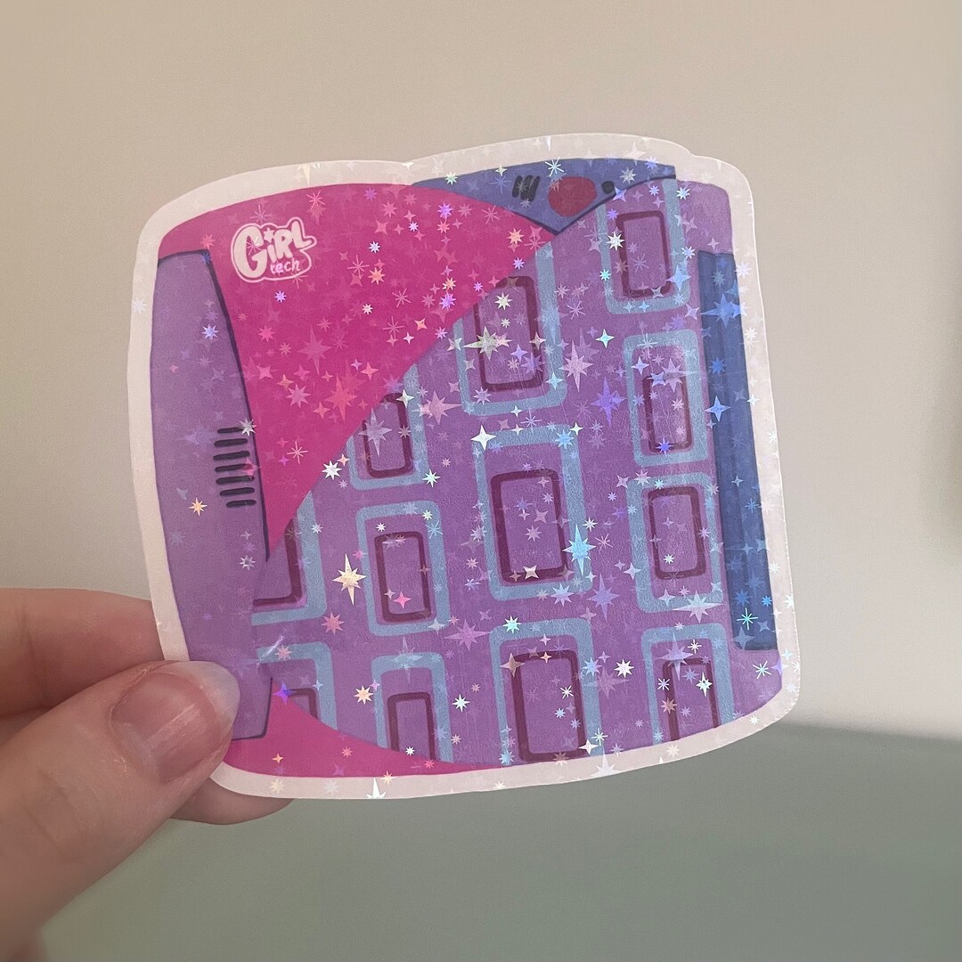 Nostalgia Girltech Password Diary Sticker 90s Early 2000s Baby Laptop ...