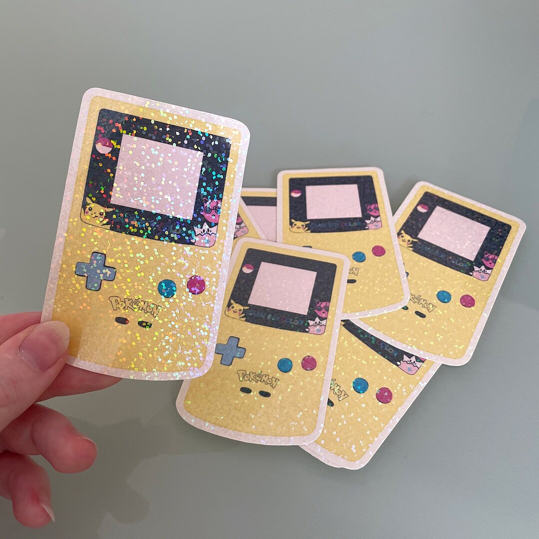Pokemon Game Boy Colour Sticker Nostalgia 90s Early 2000s Laptop ...