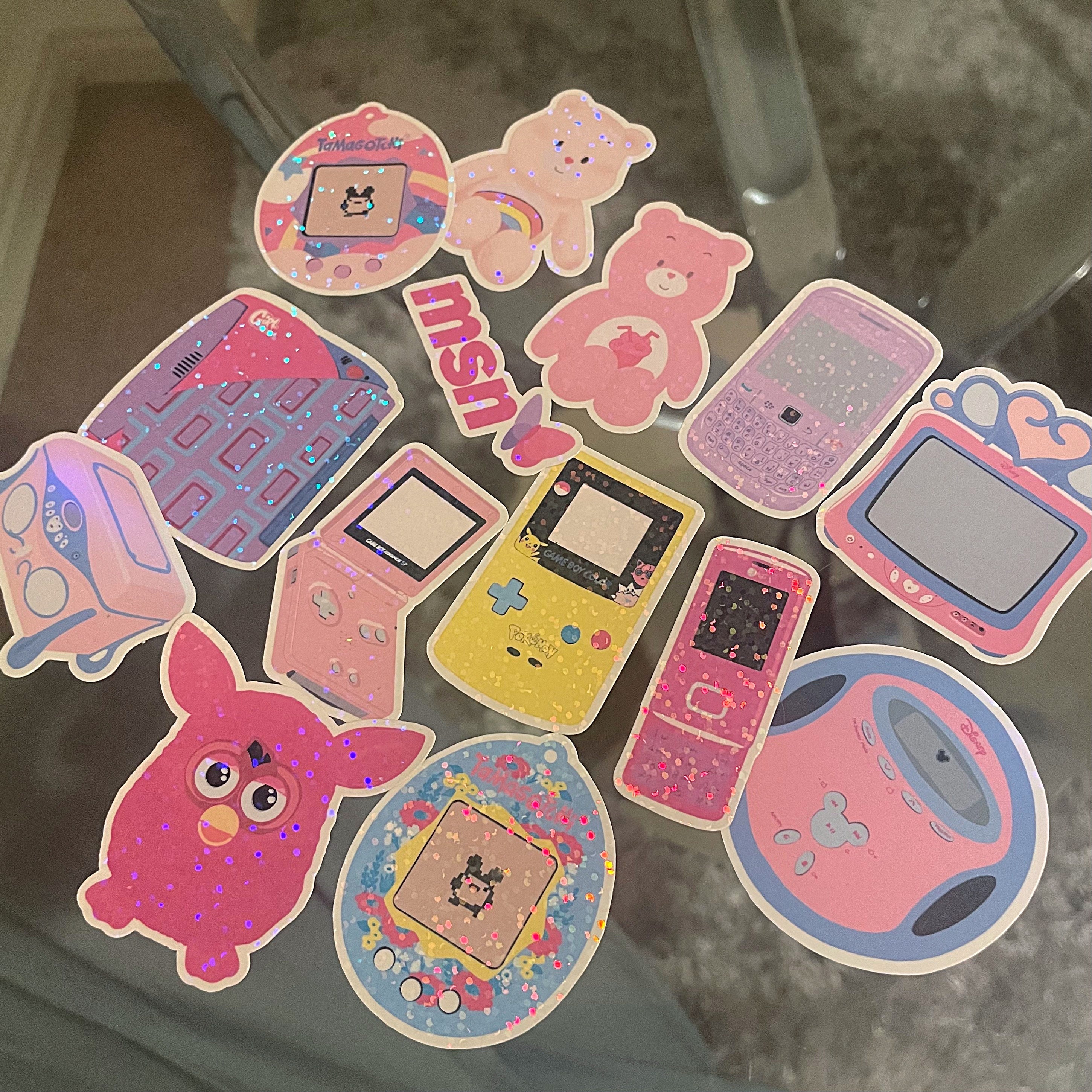 Nostalgia Stickers 90s Early 2000s Childhood Stickers Laptop Stickers ...