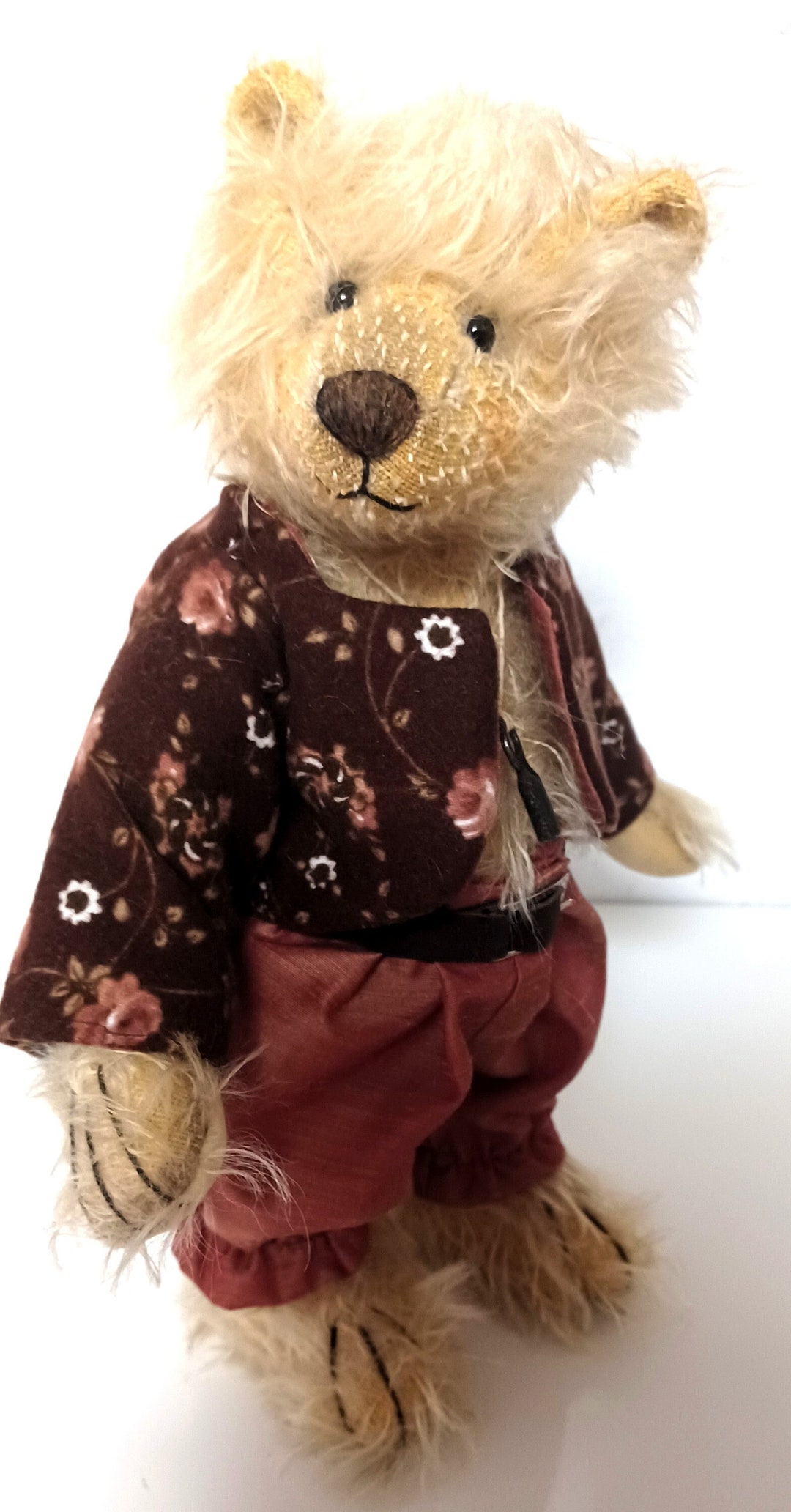Bear, Handmade, 25 Cm. Stiff-schulte Mohair. Artist Bear by Angelika ...