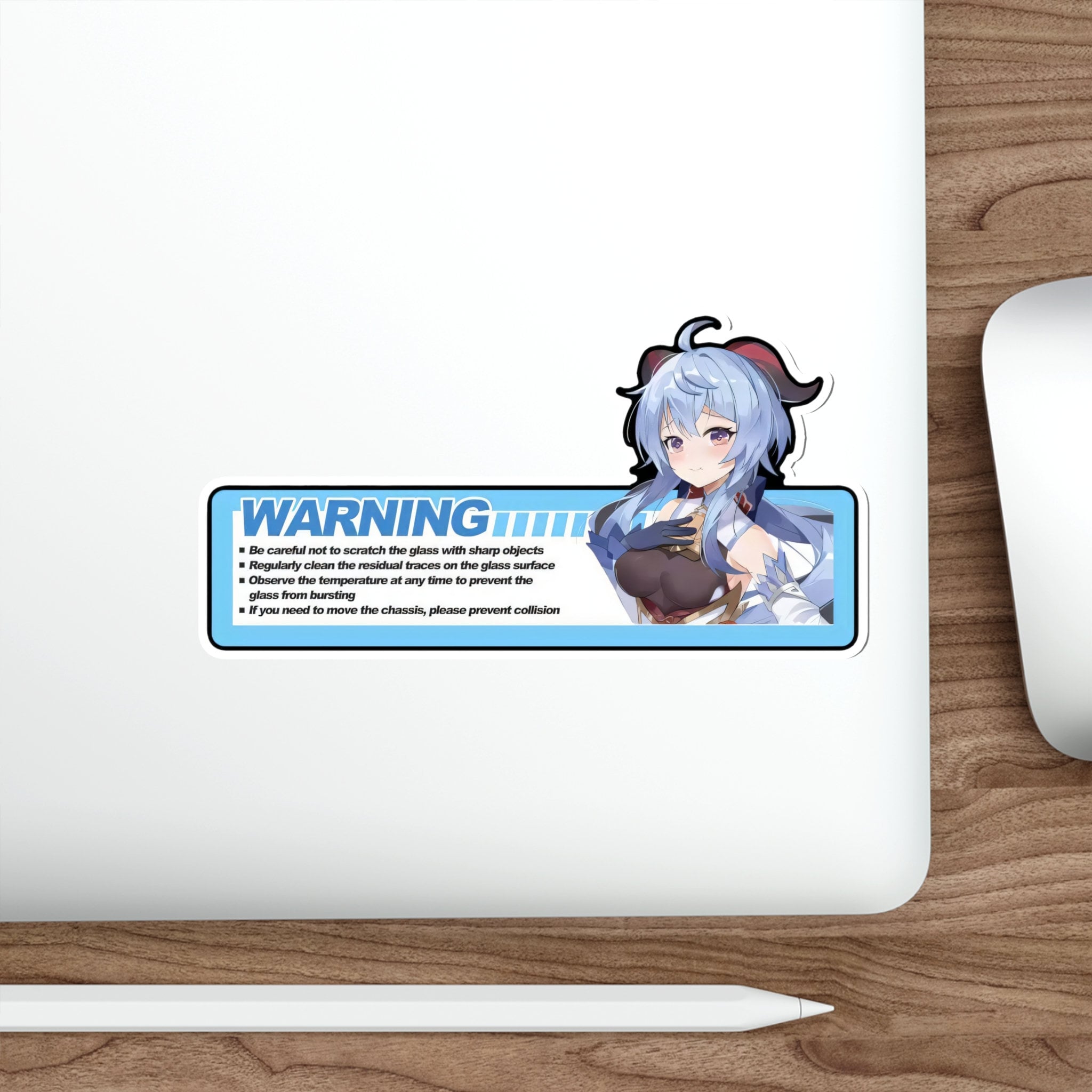 Ganyu genshin Impact Die-cut Stickers - Etsy