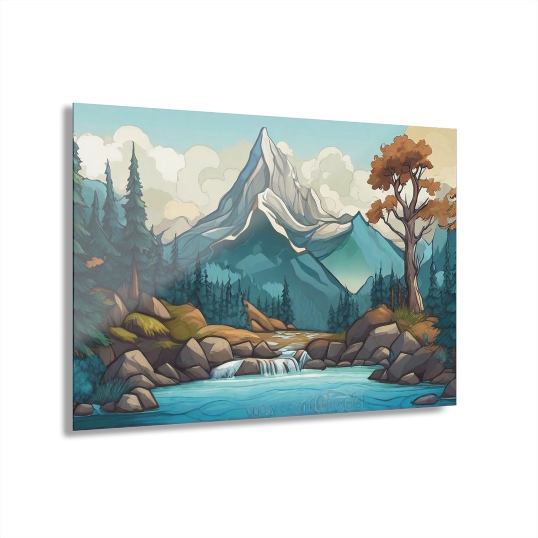 The Spruce Moose Presents C Acrylic Prints french Cleat Hanging - Etsy