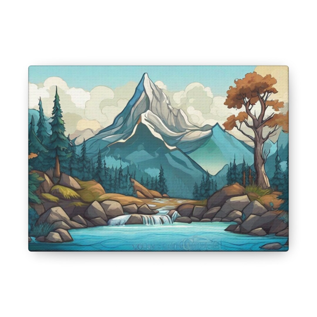 The Spruce Moose Presents C on Canvas Gallery Wraps - Etsy