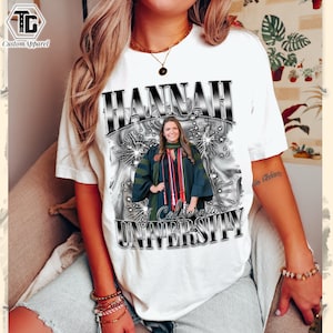 Custom Senior Graduation Shirt With Face, Graduation Gifts for Her for ...