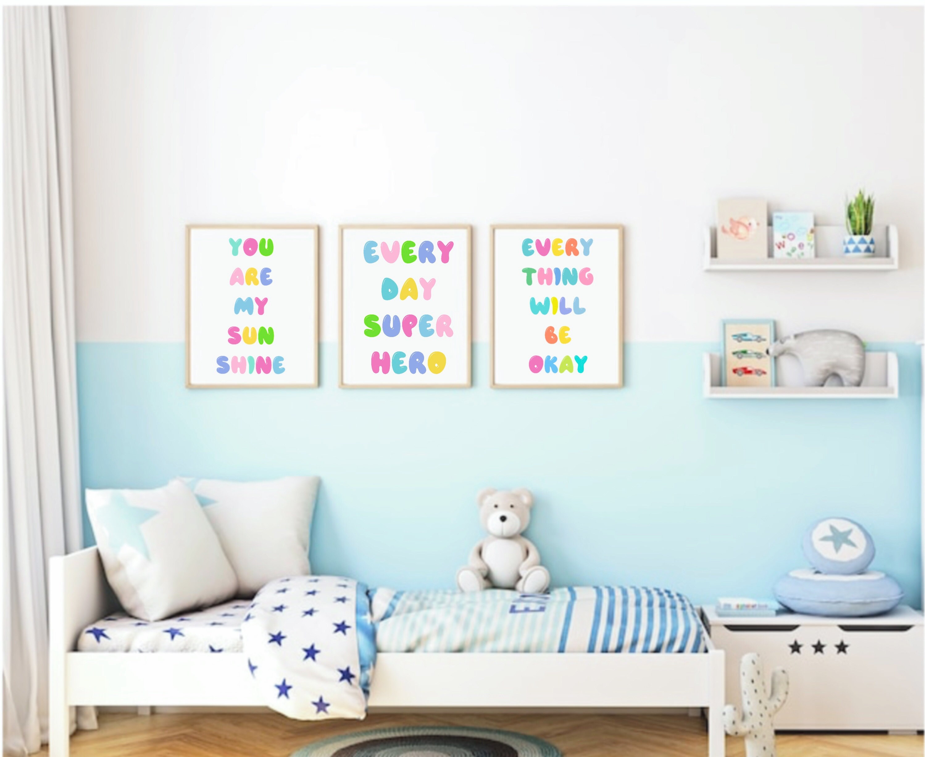 Affirmation Poster Childrens Room You Are My Sunshine Clipart Png ...