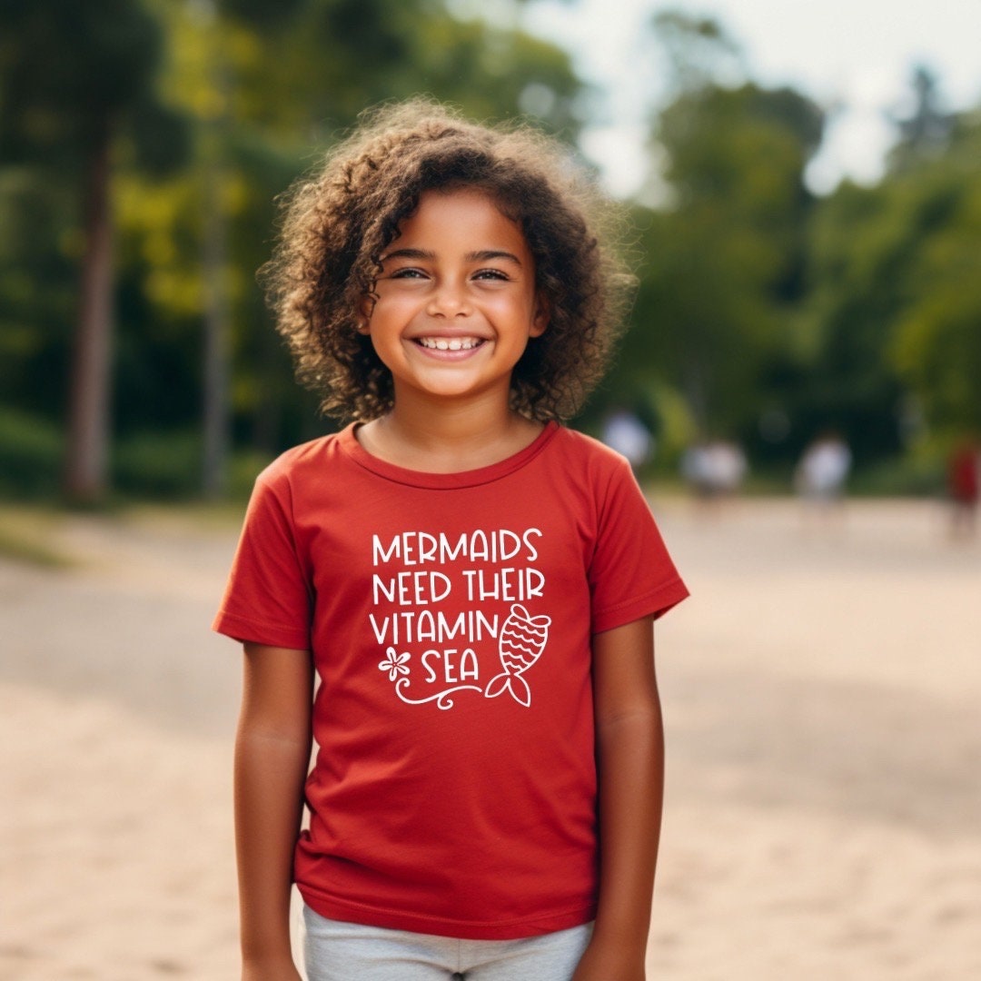 Mermaid Vitamin Sea T-shirt, Onesie, Summer Break Outfit, Beach Lover ...