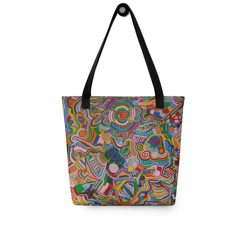 Colorful Tote Bag - Etsy