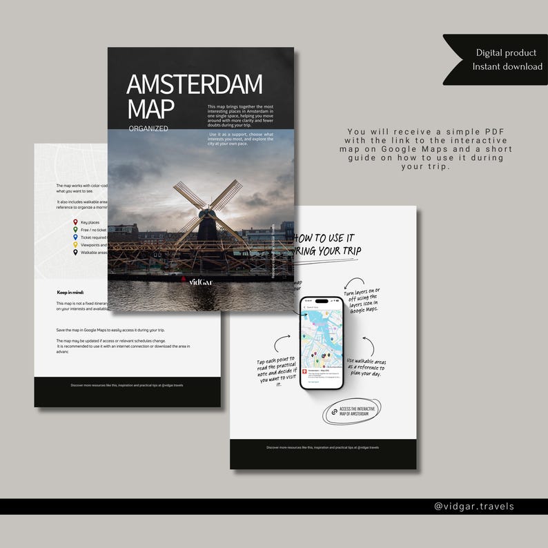 Interactive Amsterdam Map on Google Maps | Digital Travel Guide ...