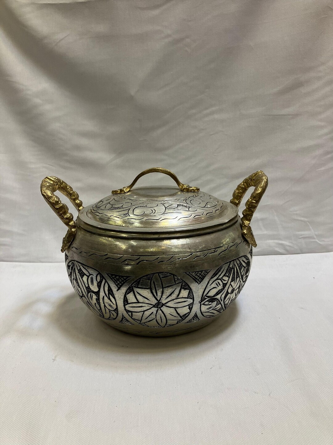 Copper Cookware, Traditional Turkish Copper Cookpot Set 1 Pcs, Hand ...