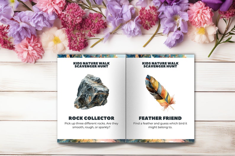 Nature Walk Scavenger Hunt Activity Pack - Outdoor Games - Family ...