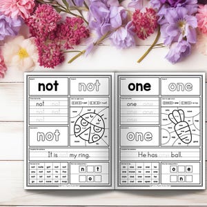 Kidergarden Sight Word Worksheets - 48 Pages - Reading - Writting ...