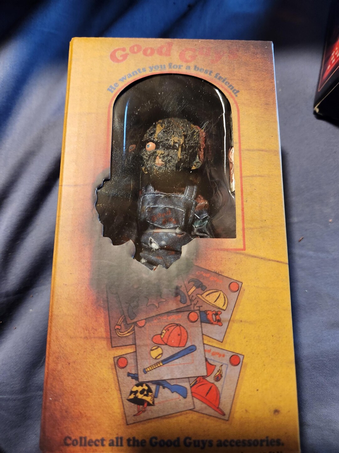 Chucky Burnt Figure Very Rare New in the Box - Etsy