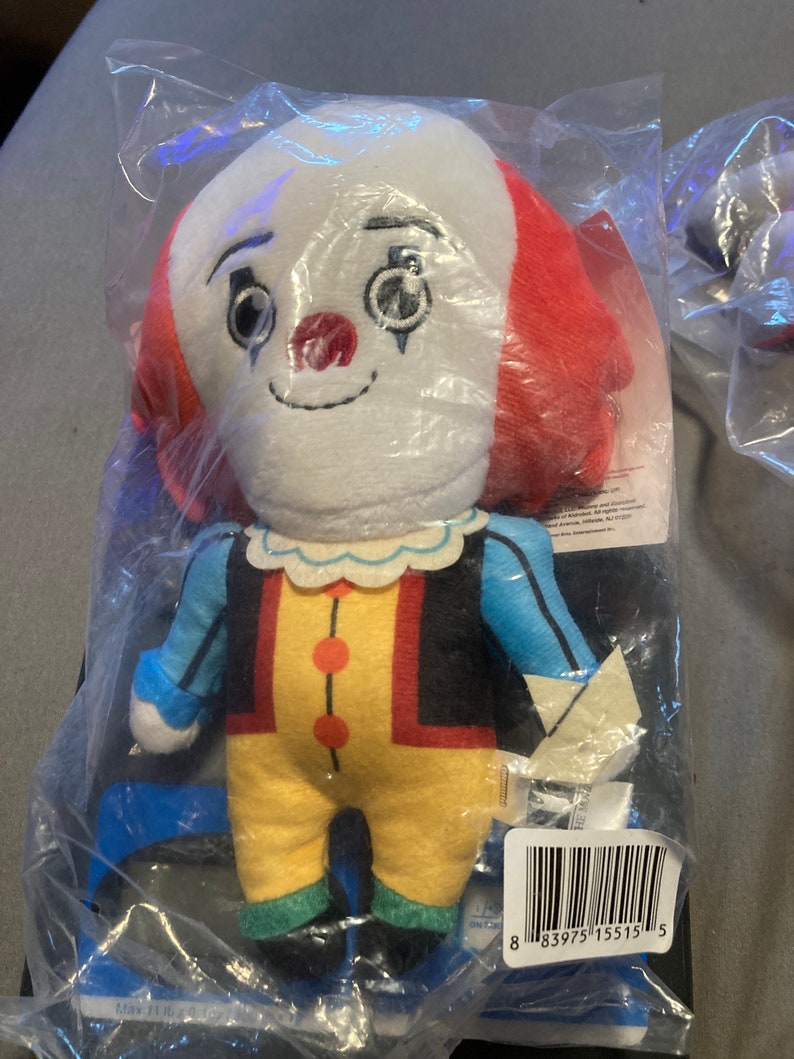 It Pennywise Plush New With All Tags Mint Classic Horror - Etsy