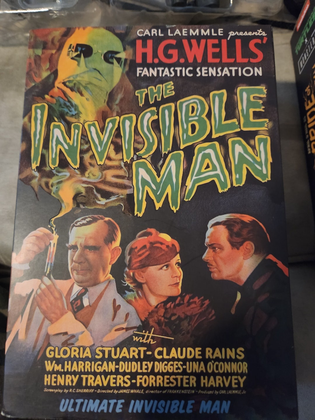 Classic Universal Monsters Color Invisible Man New in the Box - Etsy