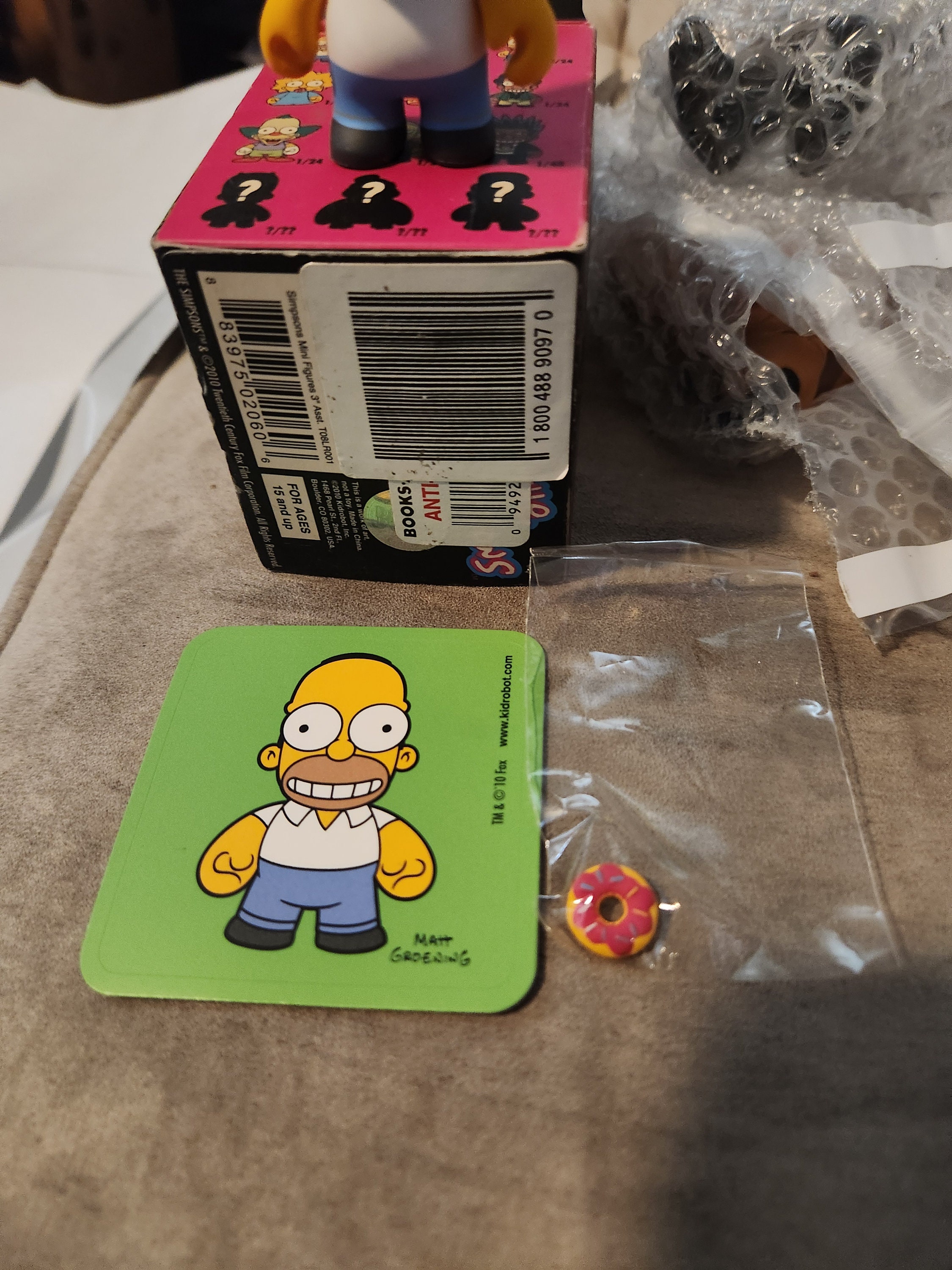 Classic Homer Simpson Figure New in the Box Complete - Etsy