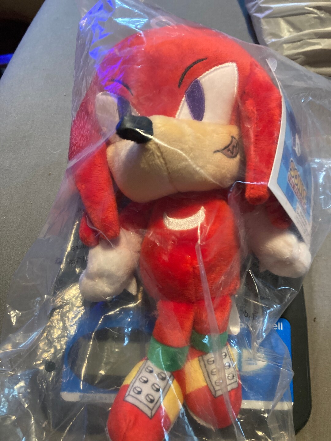 Sonic the Hedgehog Rare Knuckles Plush New in the Bag - Etsy