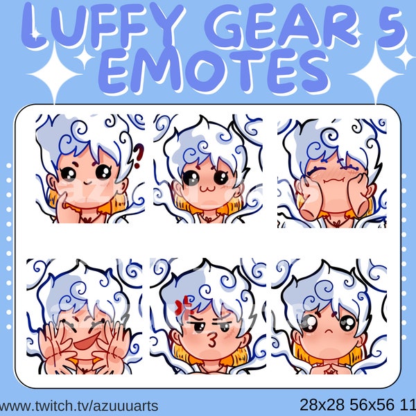 Gear 5 Emotes - Etsy