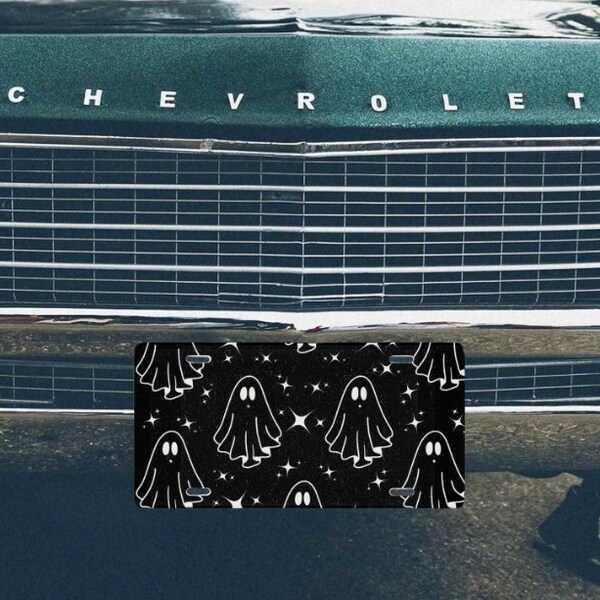 Ghost Vanity Plate - Etsy