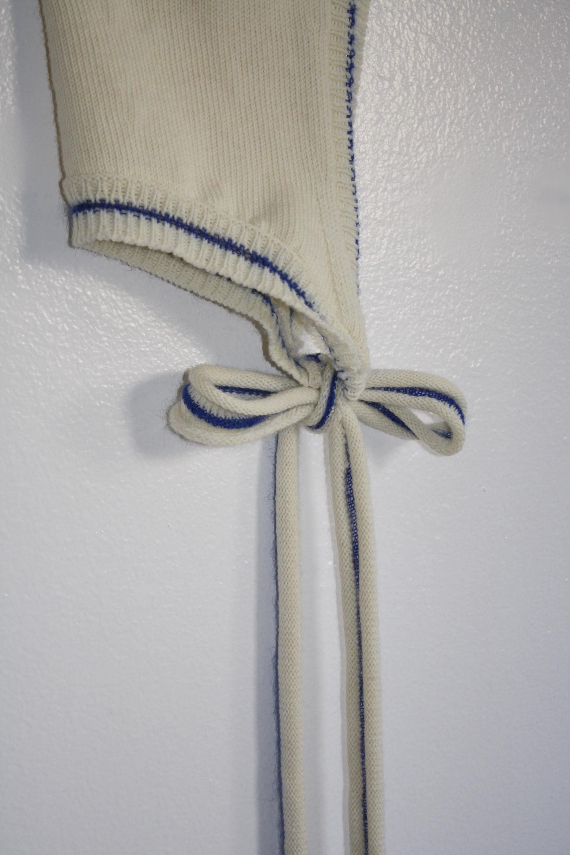 Mohair & Wool Bonnet W/ Ribbon Scarf - Etsy