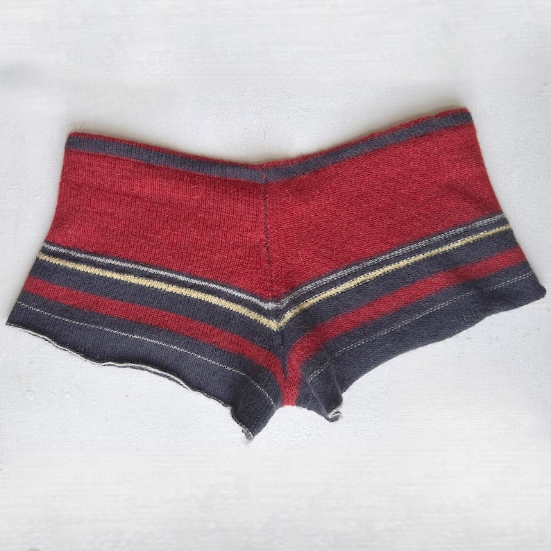 Handmade Knit Microshorts - Etsy