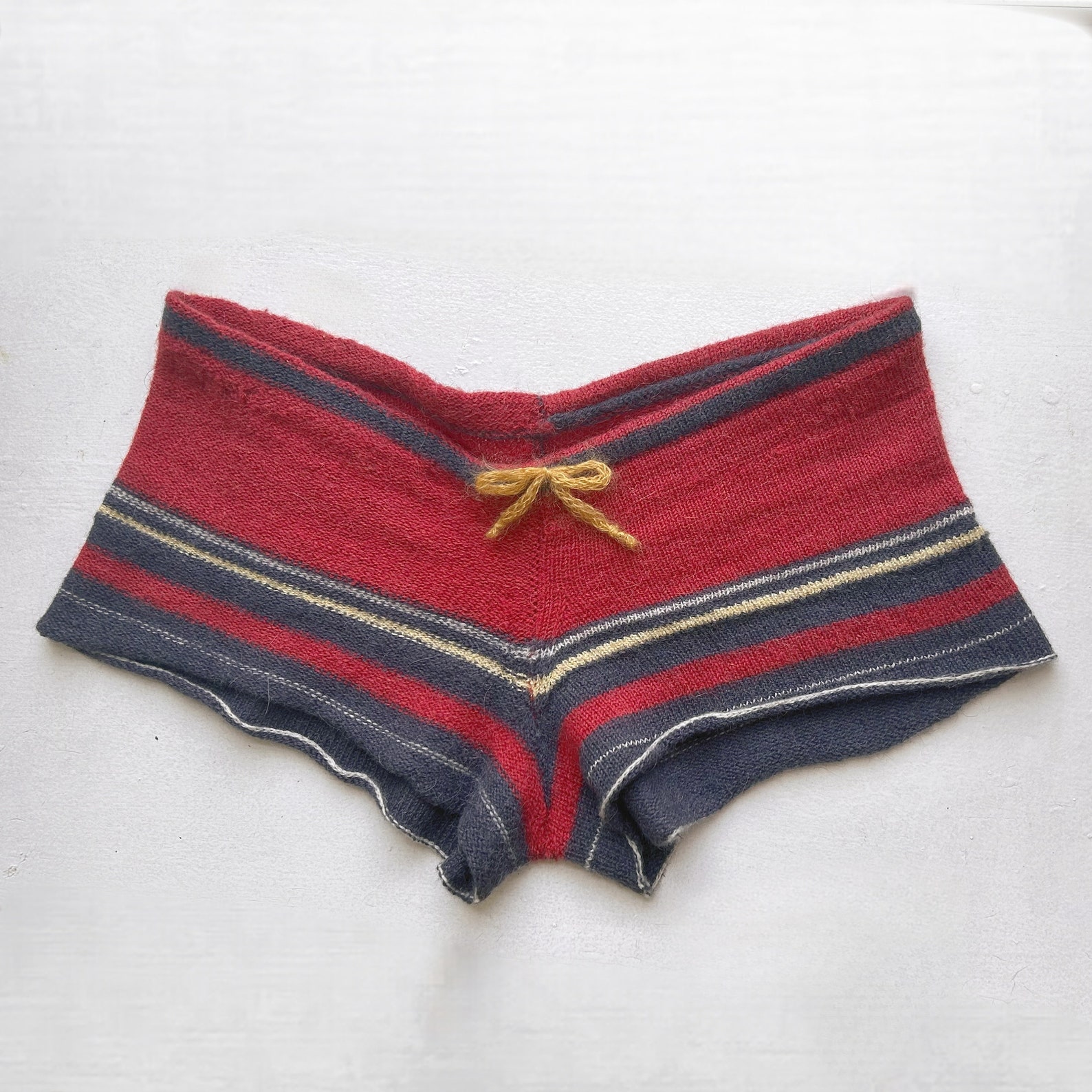 Handmade Knit Microshorts - Etsy