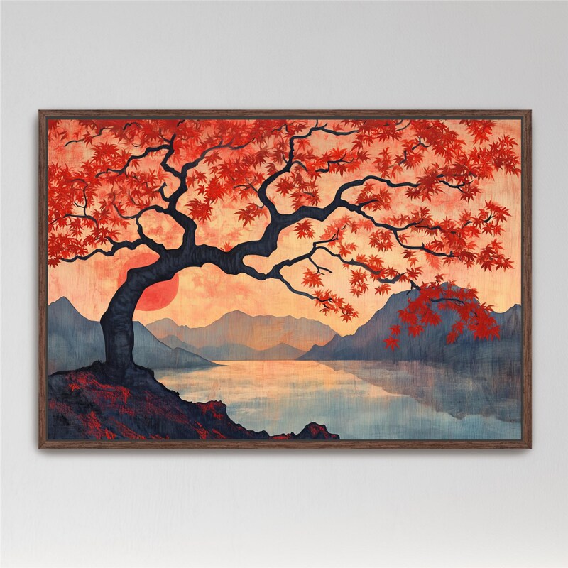 Japanese Maple Art - Etsy