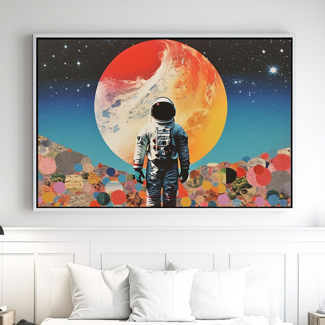 Exploration Astronaut Printable Poster Space Traveler Kid Print ...