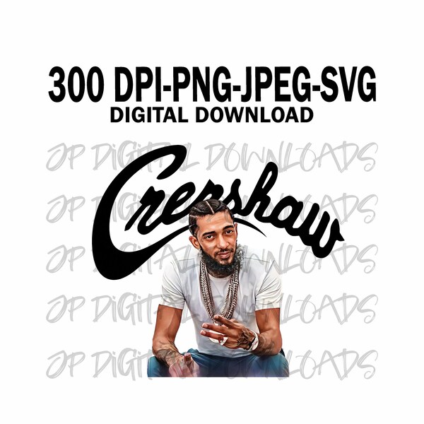 Crenshaw Svg - Etsy