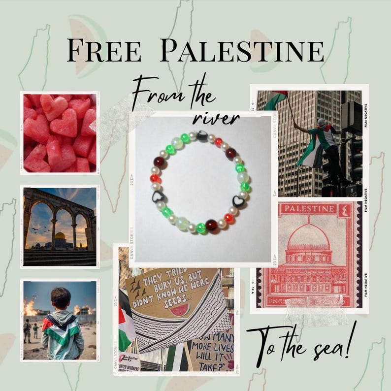 Free Palestine Bracelet - Etsy