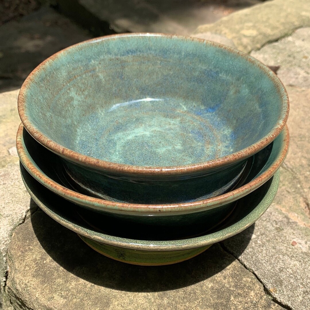 Handmade Ceramic Cereal Bowls, Ceramic Serving Bowl, Made to Order - Etsy