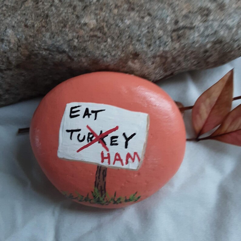 Thanksgiving Turkey Painted Rocks - Etsy