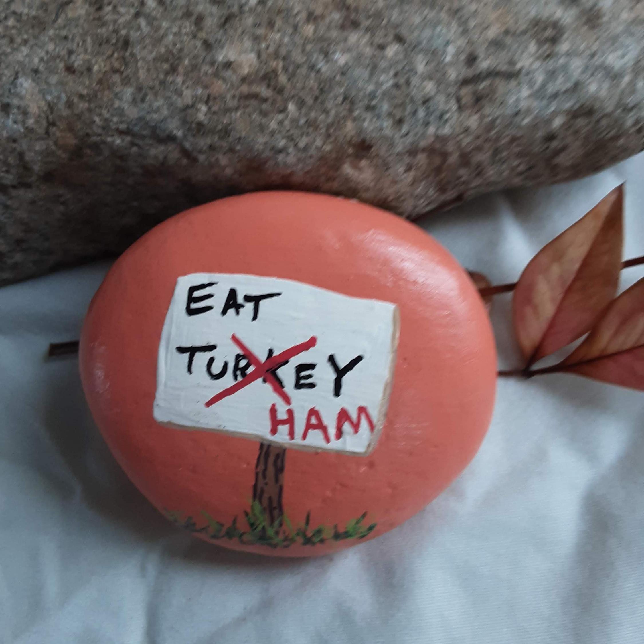 Thanksgiving Turkey Painted Rocks - Etsy