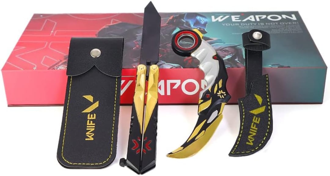 DULL BLADE Valorant Martial Arts Weapon Knife Game Collection - Etsy Sweden