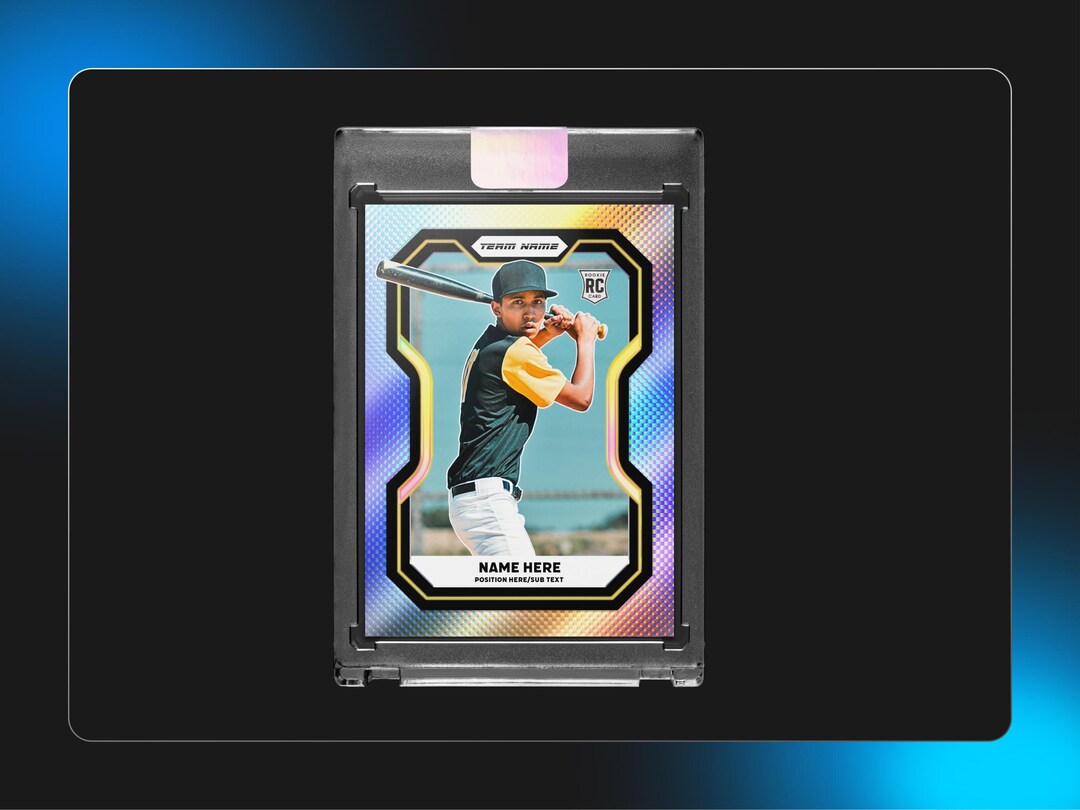 Premium Custom-fully Personalized Sports Card Perfect Gift for ...