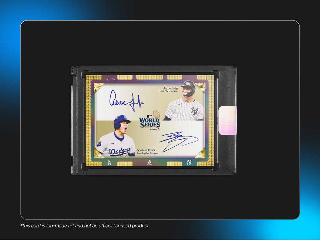 Shohei Ohtani & Aaron Judge 2024 World Series – Limited Edition Duo ...