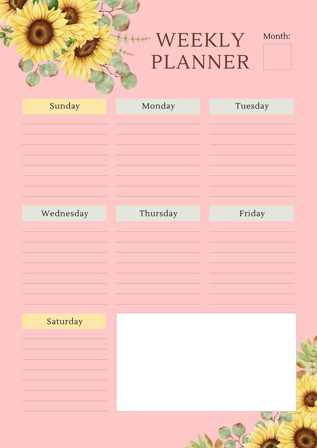 Planner Plan Weekplan Weekplanner Day Dailyroutine - Etsy