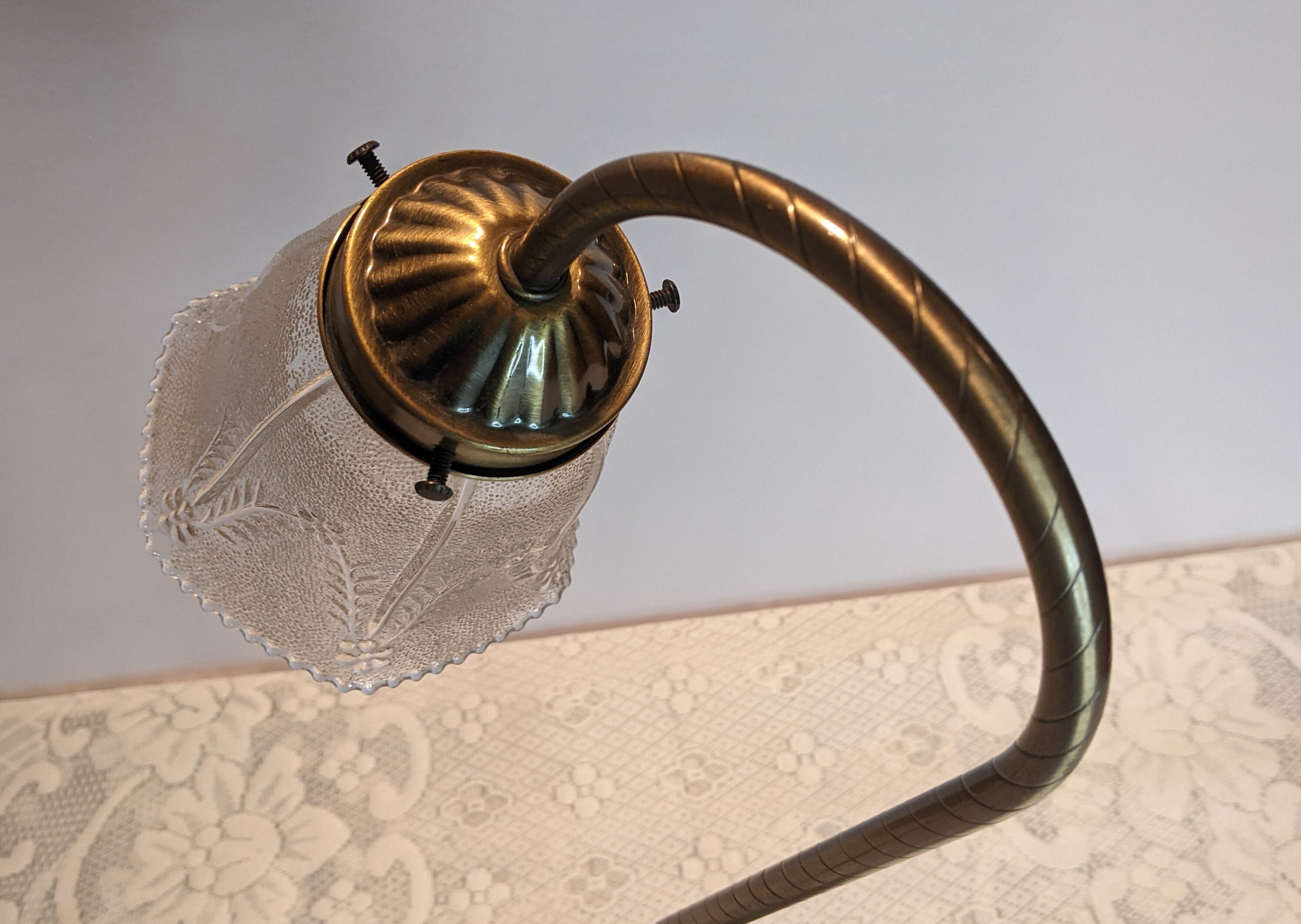 Art Deco Style Gooseneck Desk Lamp - Etsy
