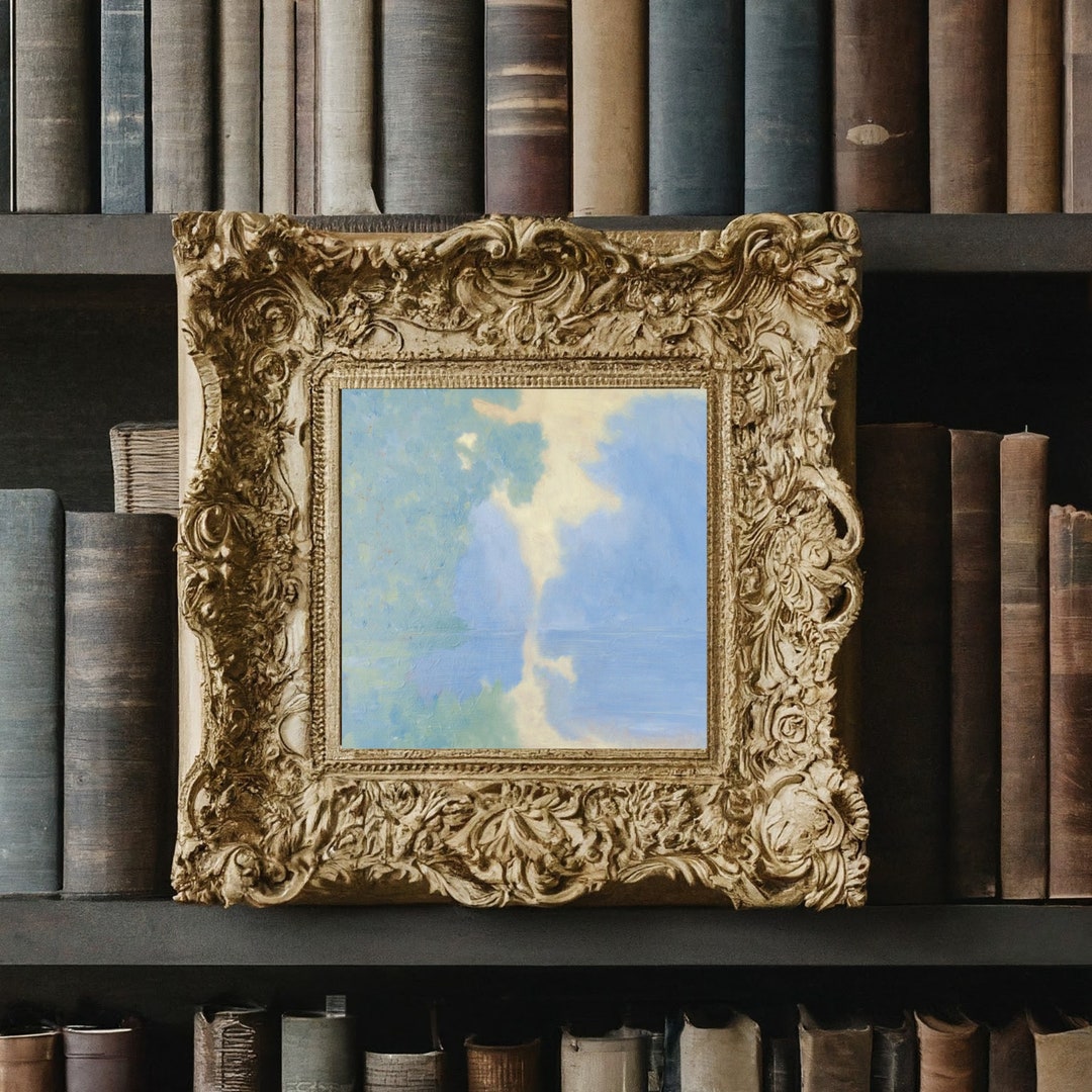An Ode to Monet Oil Painting by Lisa Elle | Fine Art Print - Etsy