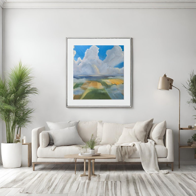 A Journey Above Oil Painting by Lisa Elle | Fine Art Print - Etsy