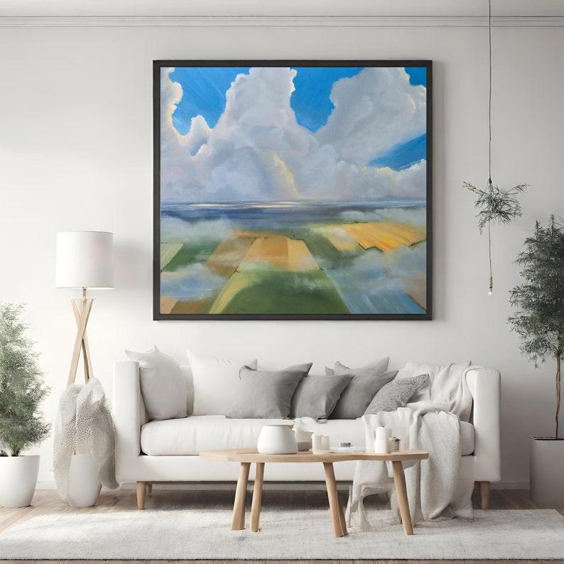 A Journey Above Oil Painting by Lisa Elle | Fine Art Print - Etsy
