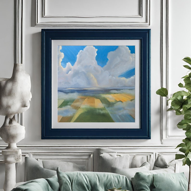 A Journey Above Oil Painting by Lisa Elle | Fine Art Print - Etsy