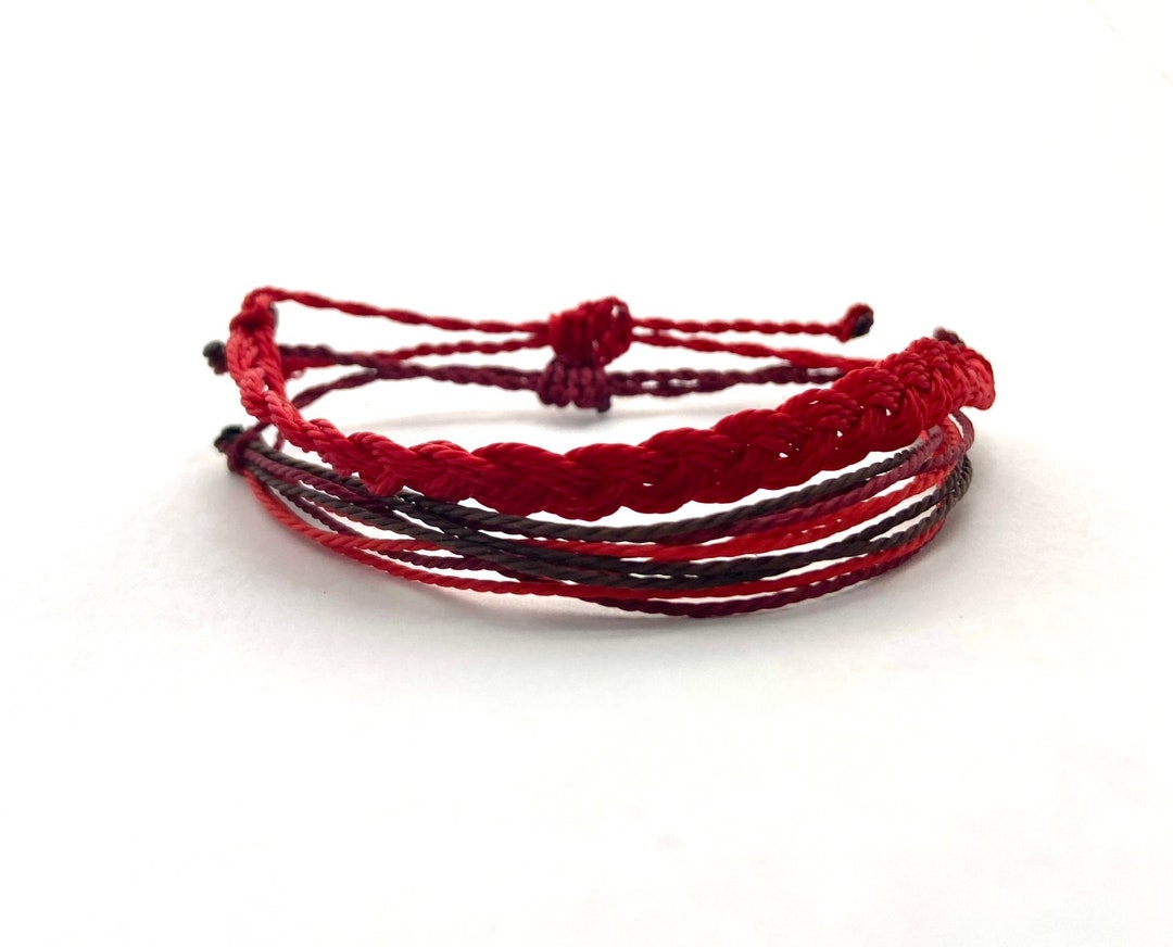 Red Album Themed Bracelet Set - Etsy